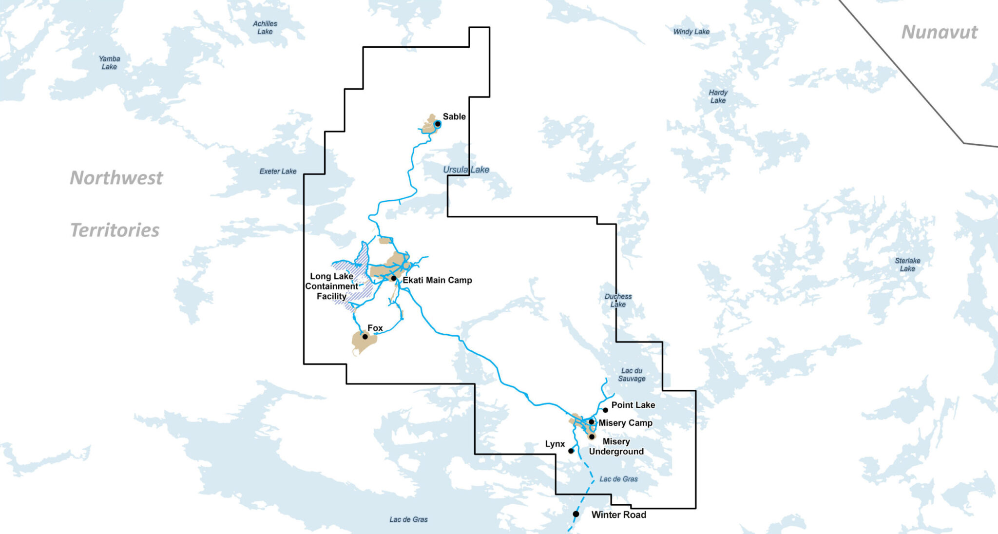 Ekati Mine - Burgundy Diamond Mines Ltd